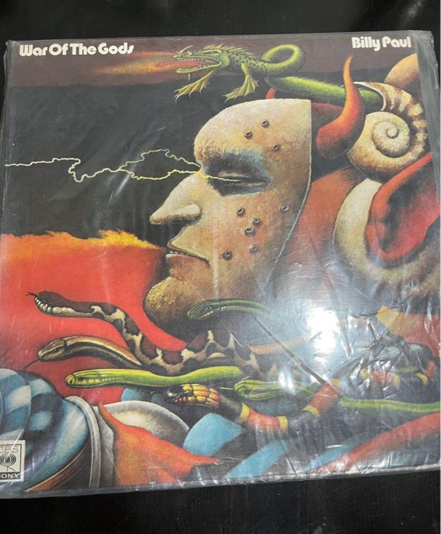 War Of The Gods Billy Paul Vinyl Lp Record/ Piring Hitam, Hobbies ...