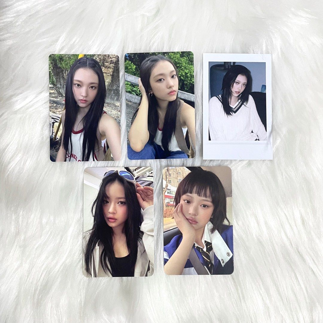 WTS NewJeans How Sweet Album Photocards Weverse Line Friends Hanni Haerin New Jeans Kpop Pcs ...