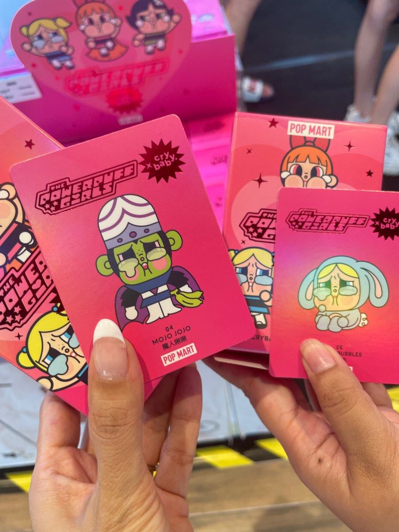wts popmart powerpuff girls x crybaby bunny bubbles mojojojo, Hobbies ...