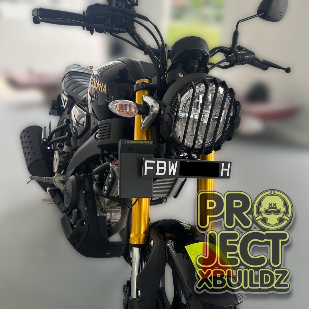 Yamaha XSR 155 Obu Fork Mount, Motorcycles, Motorcycle Accessories on ...