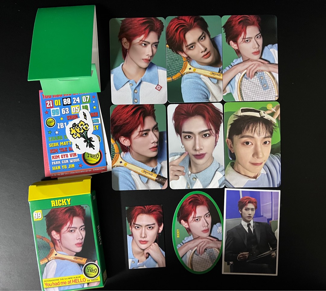 【全齊】zb1 Ricky專輯 poca 單封 沈泉銳, 音響器材, 音樂播放裝置 MP3及CD Player - Carousell