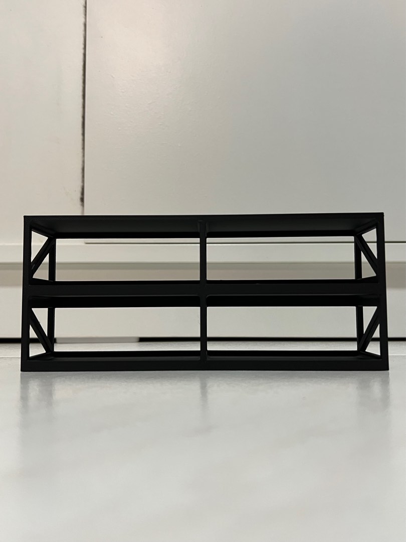 1/64 Scale Car Display Diorama, 4 cars per rack, Stackable. 3D printed ...