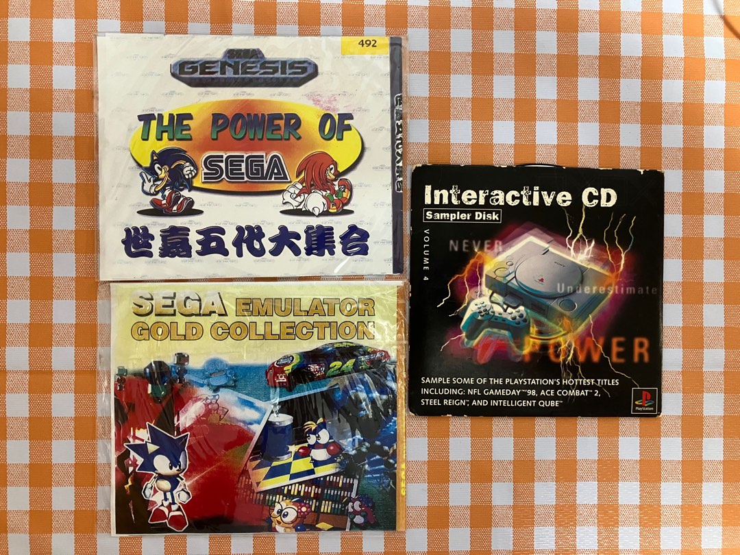 以前 cd game 共 3隻 ps1, 興趣及遊戲, 玩具 & 遊戲類 - Carousell