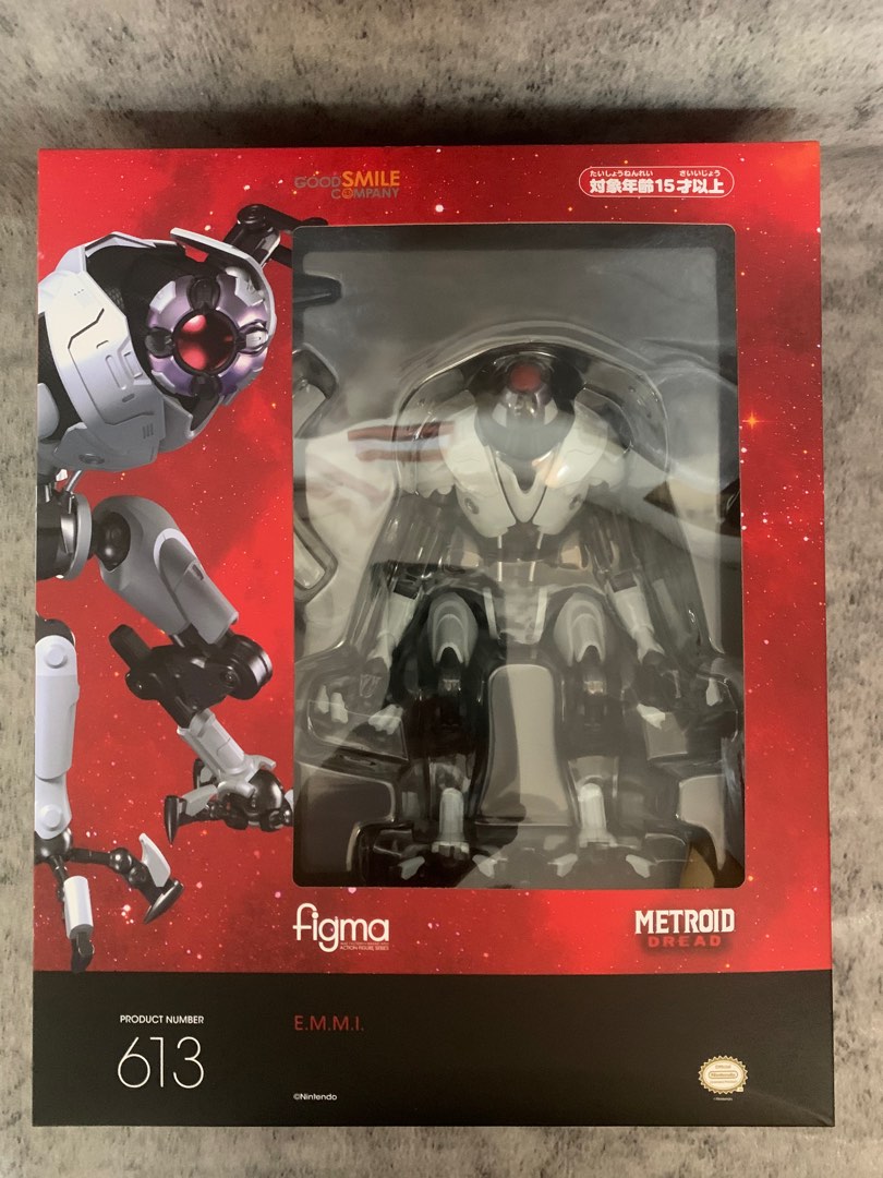 全新 Figma 613 E.M.M.I. EMMI Metroid Dread 密特羅德 生存恐懼 Good Smile Figma, 興趣及遊戲, 玩具 & 遊戲類 - Carousell