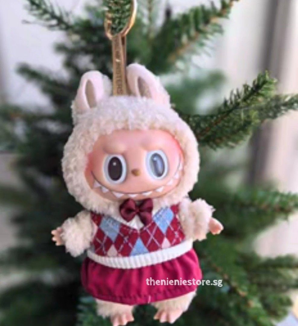 PopMart Labubu Clothes - Knit School Girl Series - The Monsters Tasty ...