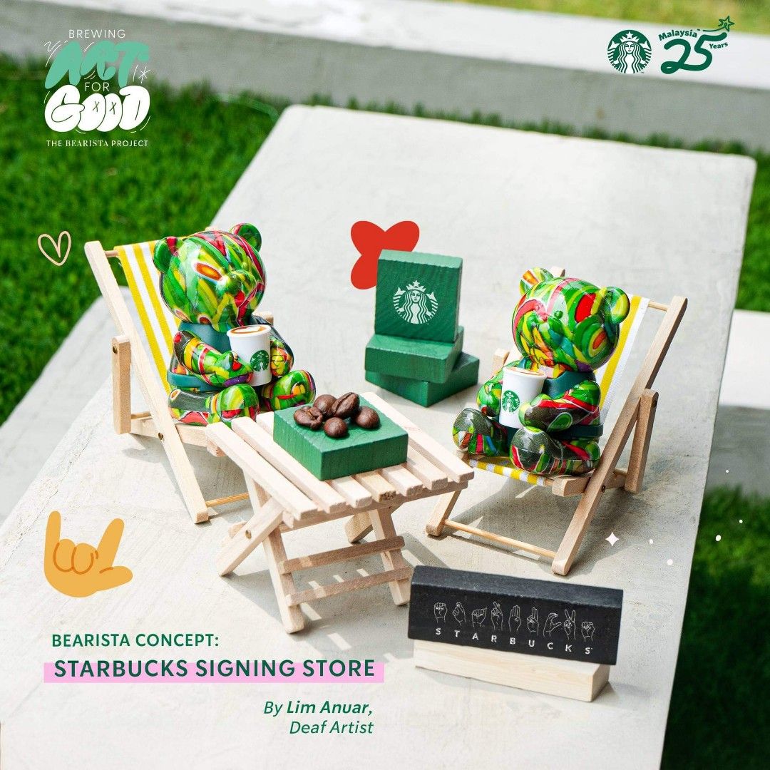 🆕 Starbucks Mini Bearista Collectibles - Starbucks Signing Store ...