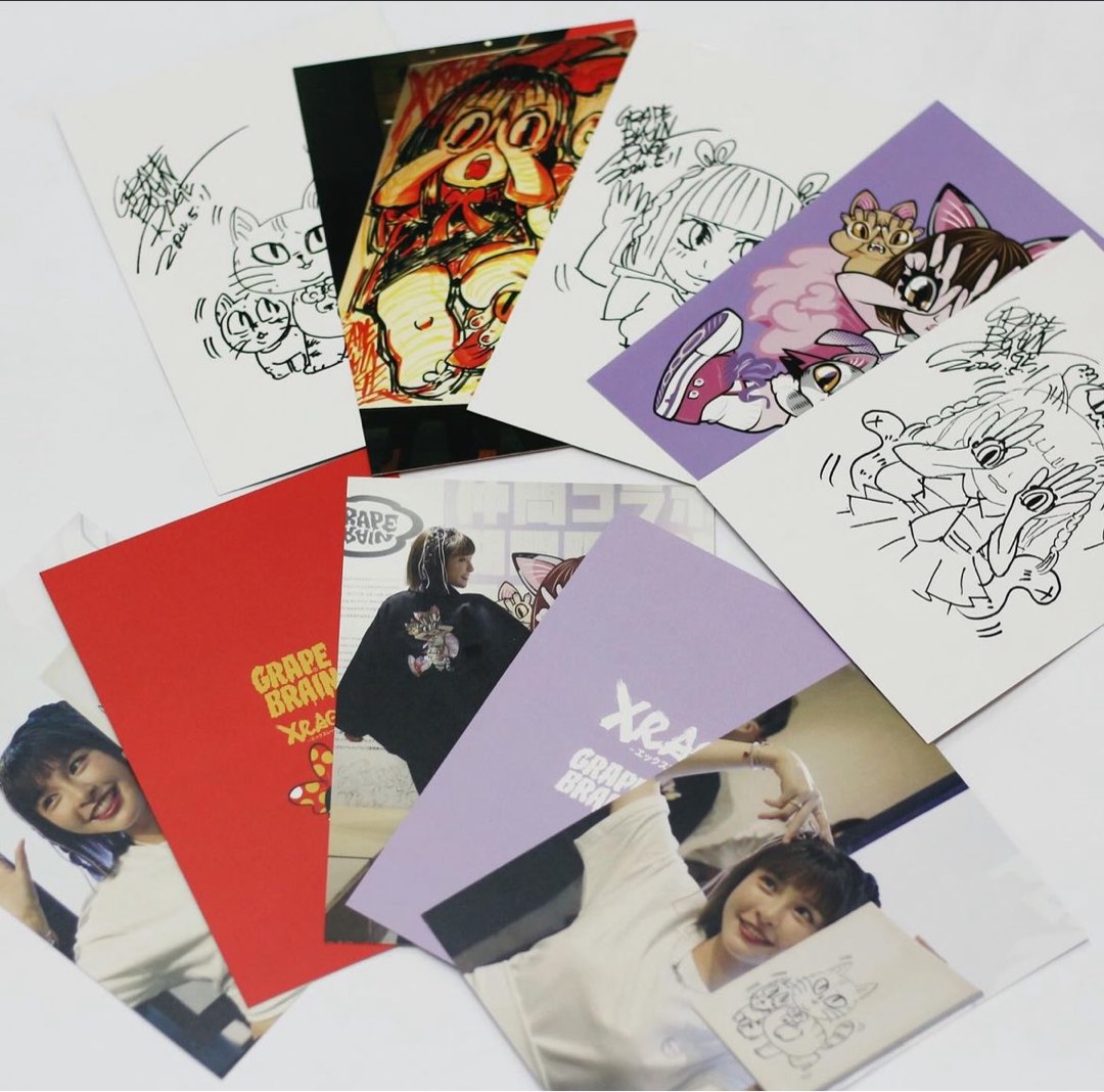 峮峮 x XRAGE x GRAP EBRAIN 三方聯名 絕版 名信片組, 書籍、休閒與玩具, 收藏、紀念品, 明星週邊在旋轉拍賣