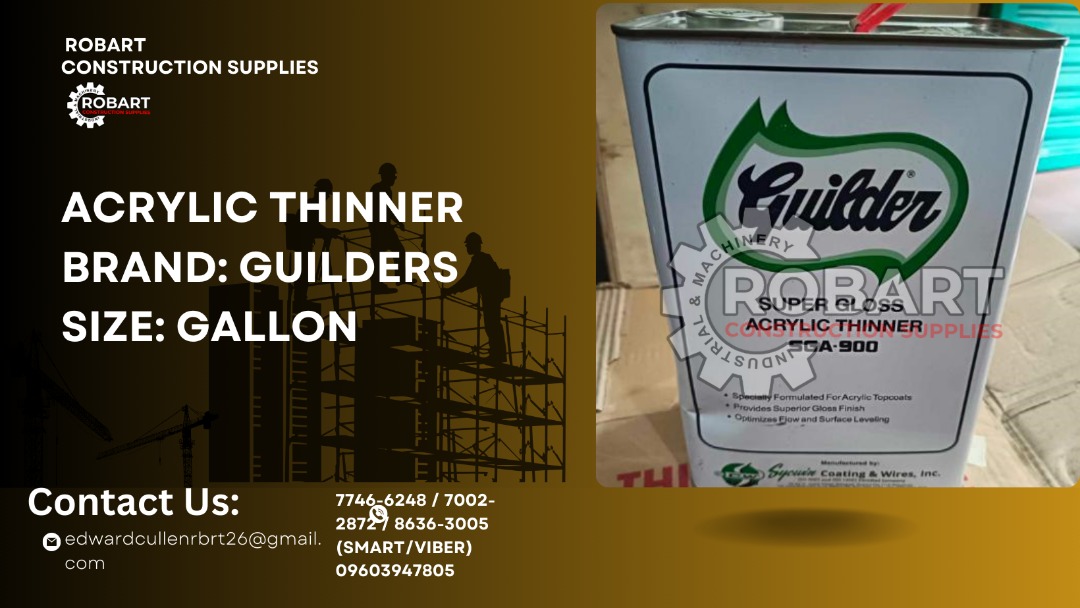 Acrylic Thinner Brand: Guilders Size: Gallon, Commercial & Industrial ...
