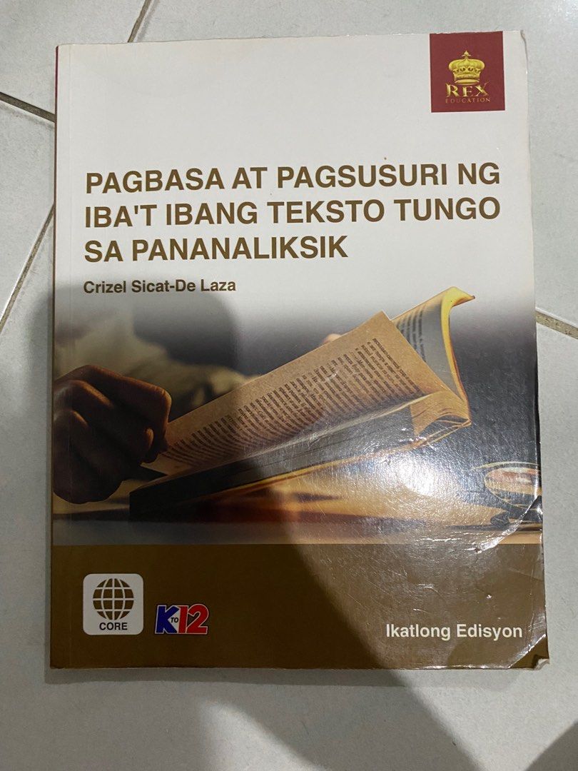 ADAMSON Pagbasa At Pagsulat Tungo sa Pananaliksik Grade 11 SHS Book ...