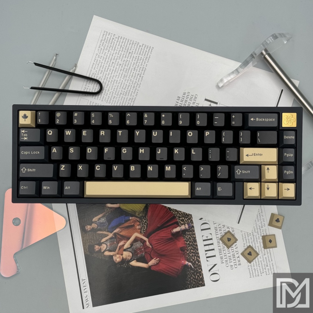 Ape Keycap ABS Double Shot Cherry White Beige Black Keycaps 163pcs Fit ...