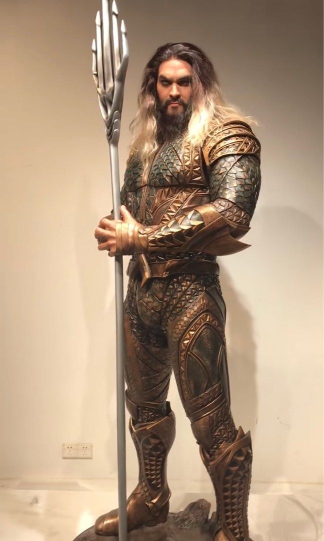 Aquaman Life Size Statue Wax Figure Action Movie Character, Hobbies ...
