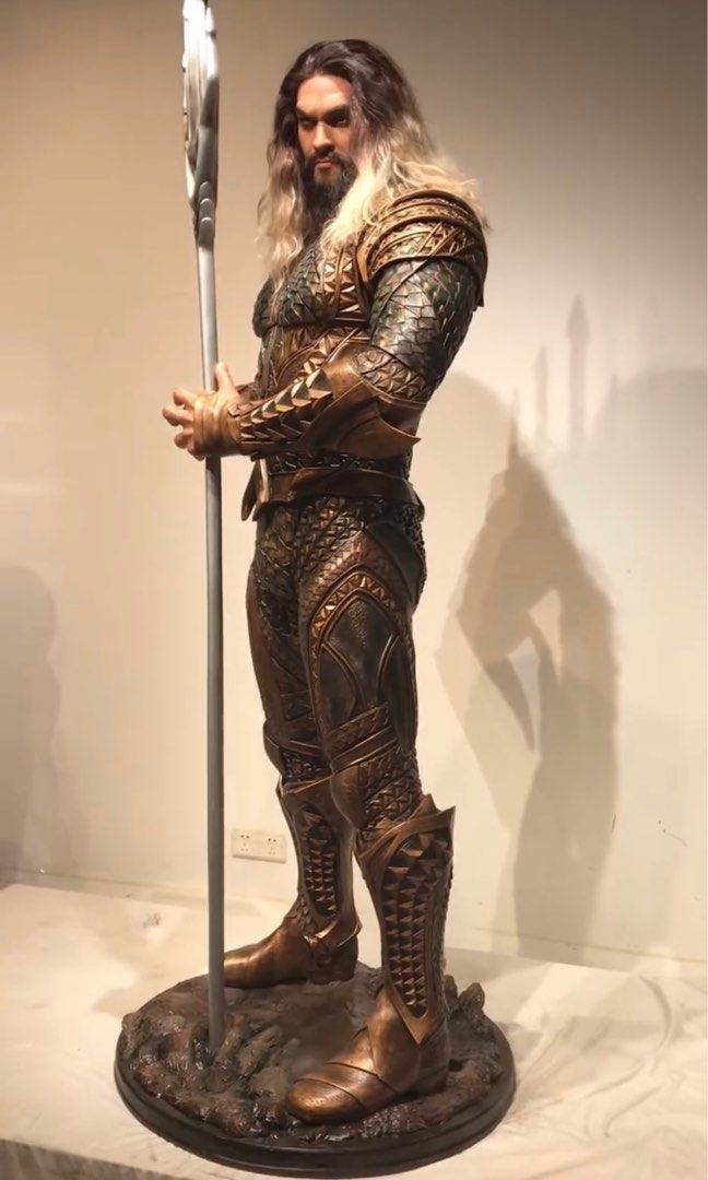 Aquaman Life Size Statue Wax Figure Action Movie Character, Hobbies ...