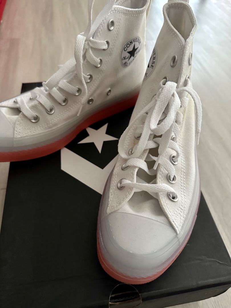 Authentic limited edition high cut chucks (Converse), Women's Fashion ...