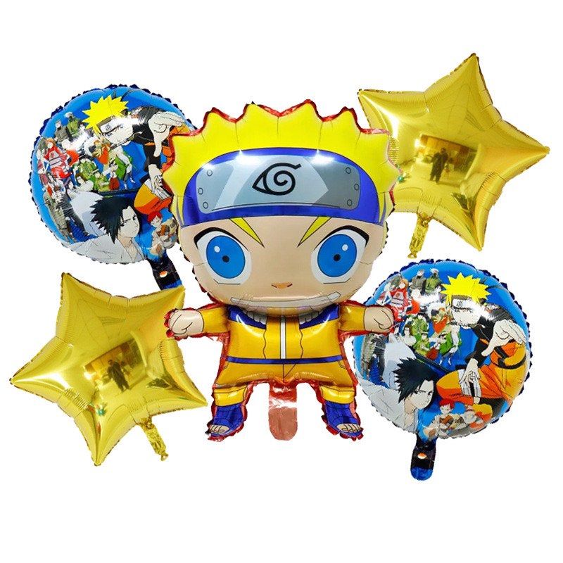 [Avail] Naruto Theme Foil Balloon Set (#Naruto #Kakashi #Sasuke ...