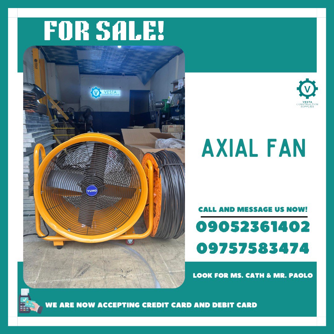 Axial fan, Commercial & Industrial, Construction & Building Materials ...