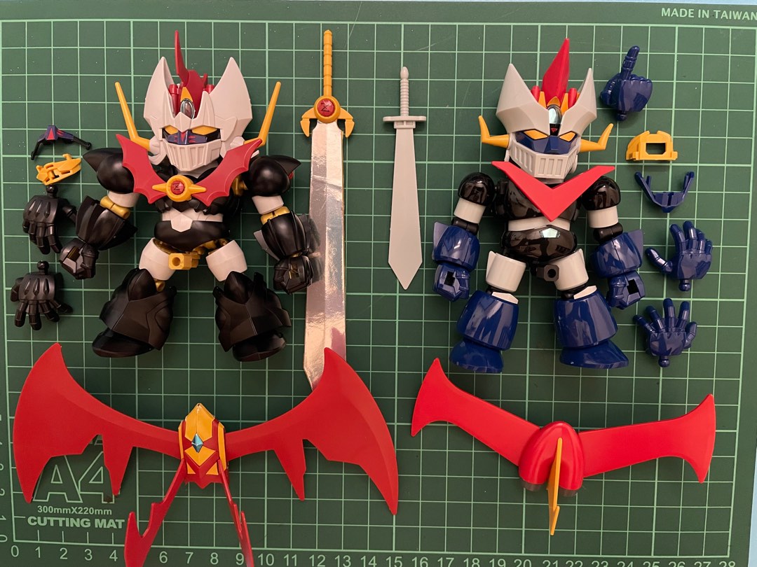 Bandai Namco Gundam Model Kits SDCS Great Maginzer & Mazinkaiser Set, Hobbies & Toys, Toys ...