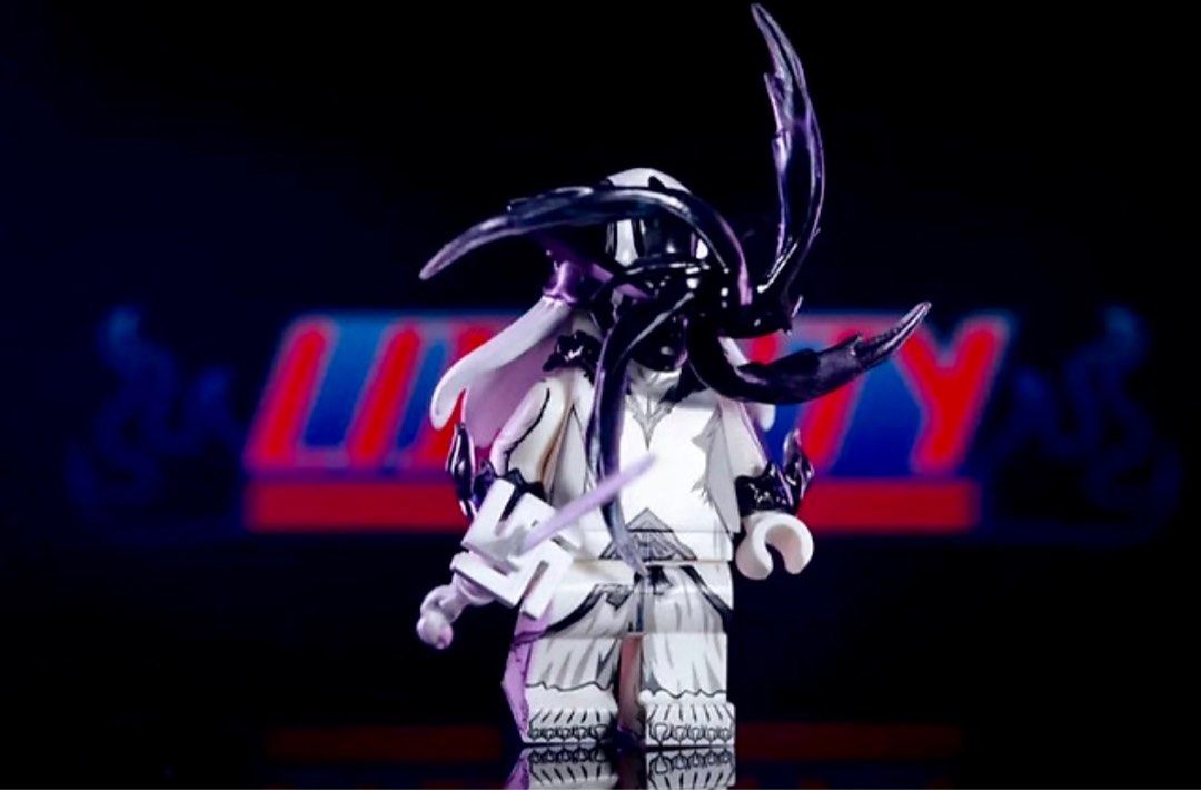 Bleach LEGO Custom Hollow White Ichigo Bullhead (Vasto Lorde Ver ...