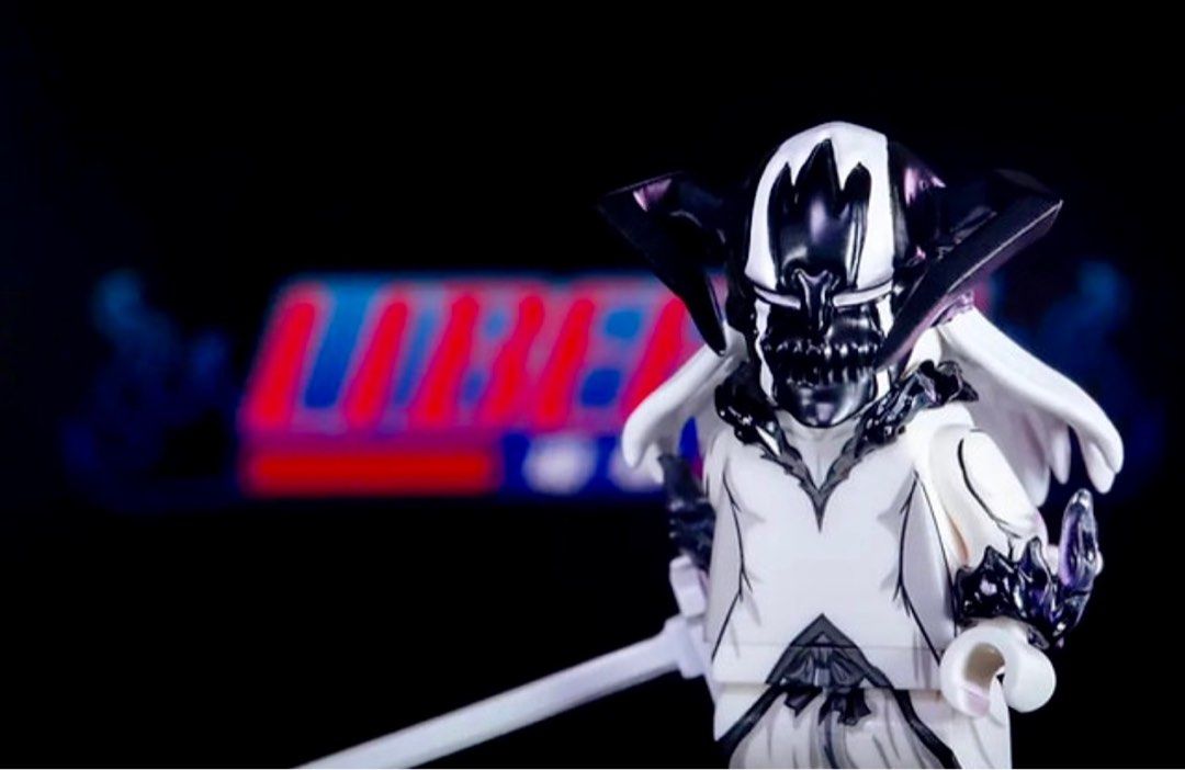 Bleach LEGO Custom Hollow White Ichigo Bullhead (Vasto Lorde Ver ...