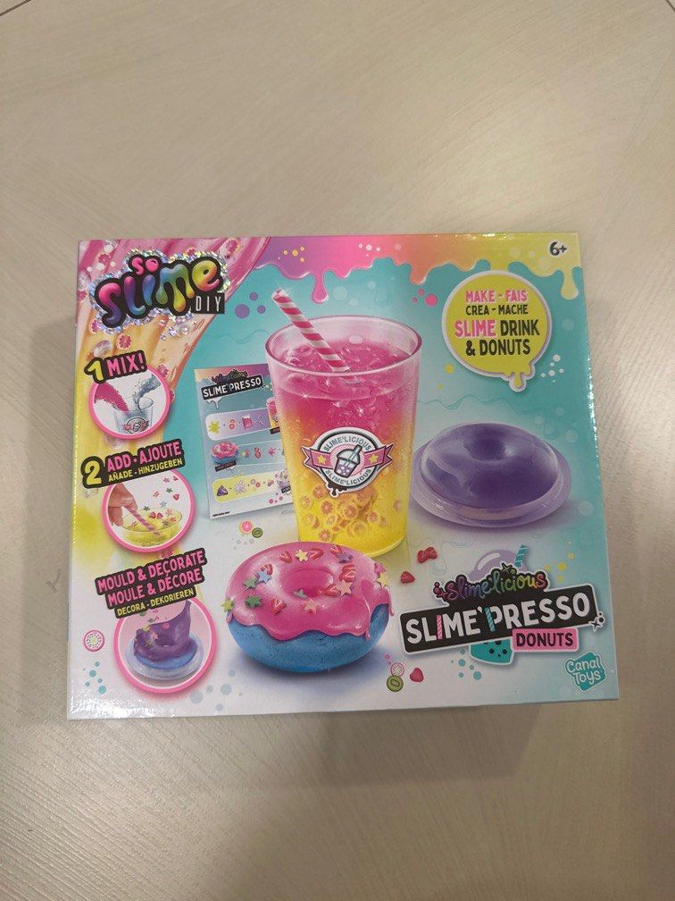 BN slime DIY Drink & Donuts, Hobbies & Toys, Toys & Games on Carousell