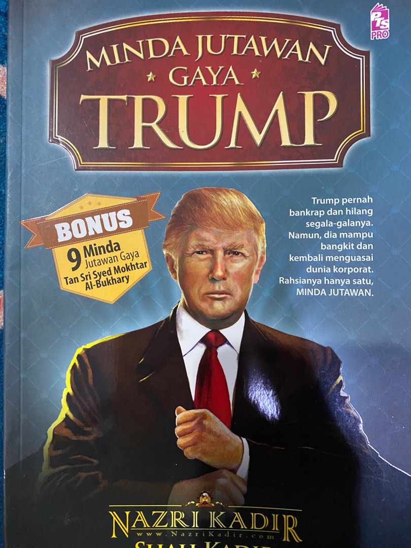 Buku Donald Trumph Minda Gaya Jutawan, Hobbies & Toys, Books & Magazines, Storybooks on Carousell