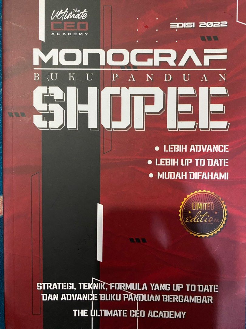 Buku monograf cara panduan menjual di Shoppe, Hobbies & Toys, Books & Magazines, Storybooks on ...