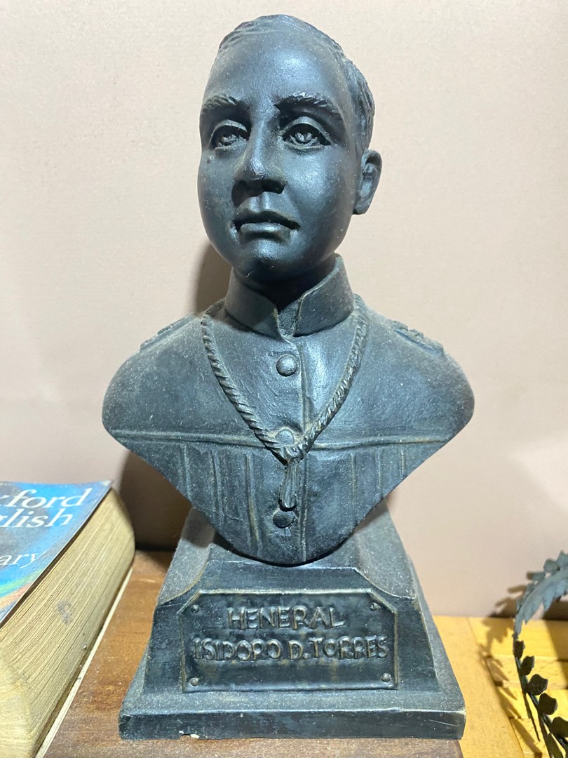 Bulacan Hero: Gen. Isidoro Torres Mini Bust, Furniture & Home Living ...