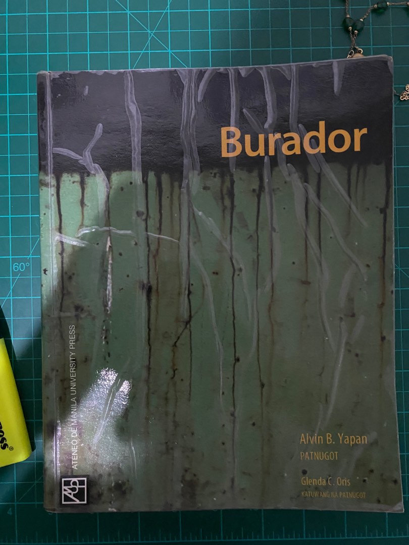Burador by Alvin Yapan, Hobbies & Toys, Books & Magazines, Textbooks on ...