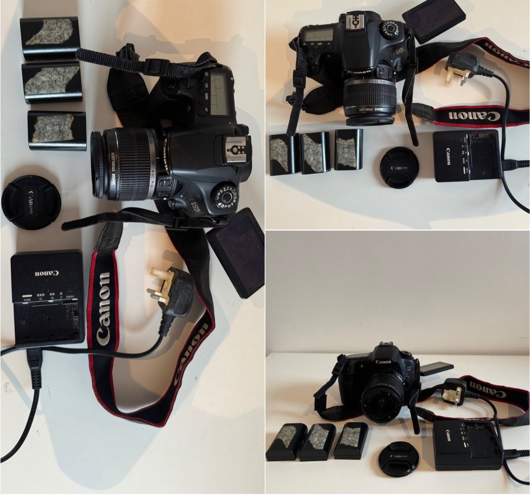 Canon EOS 60D + Lens Kit, Photography, Cameras on Carousell