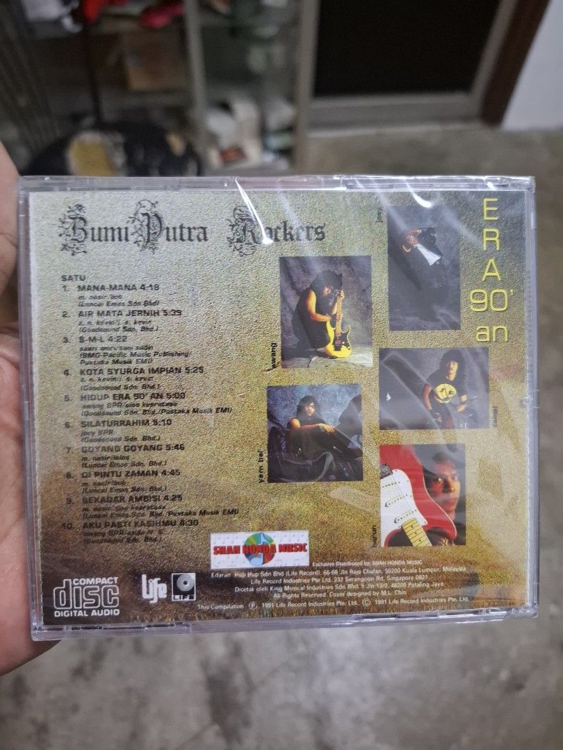 (CD) Bumi Putra Rockers - Era 90an, Hobbies & Toys, Music & Media, CDs ...