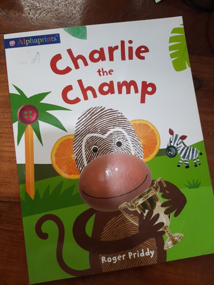 Charlie & champ import book, Buku & Alat Tulis, Buku Anak-Anak di Carousell