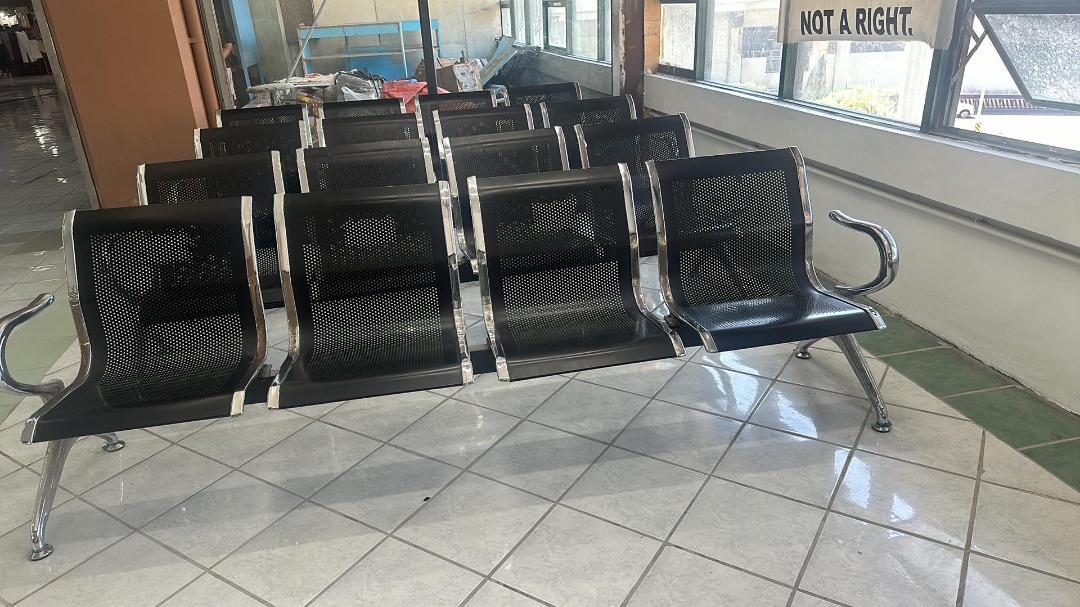 CHROME GANG CHAIR / OFFICE PARTITION, Furniture & Home Living, Office ...