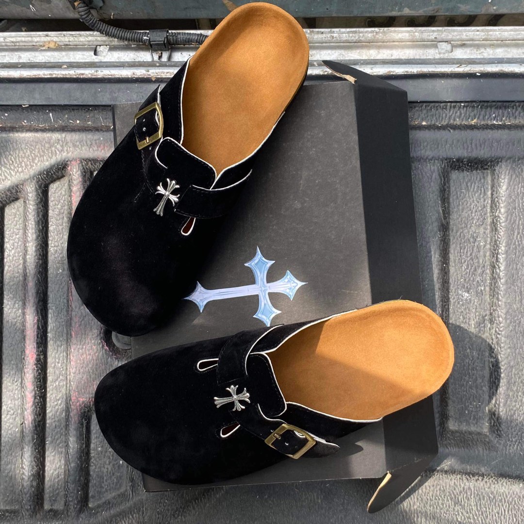 CHROME HEARTS INSPIRED CLOGS BRAND NEW COMPLETE SIZES FOR MEN AND WOMEN ...