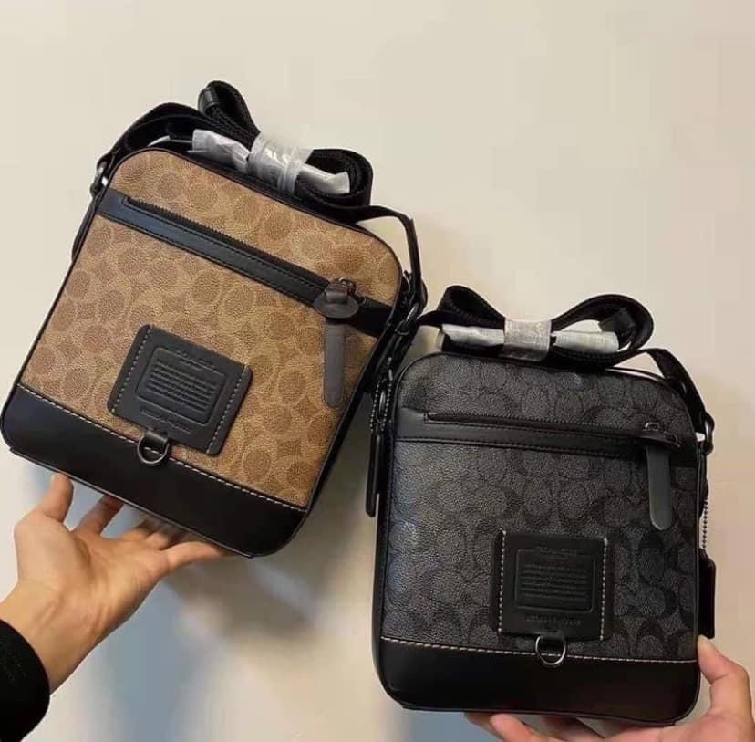 Coach Men Sling Bag, Men's Fashion, Bags, Sling Bags on Carousell