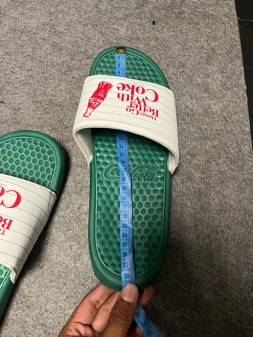 Coca-cola coke slide/slipper, Men's Fashion, Footwear, Flipflops and ...