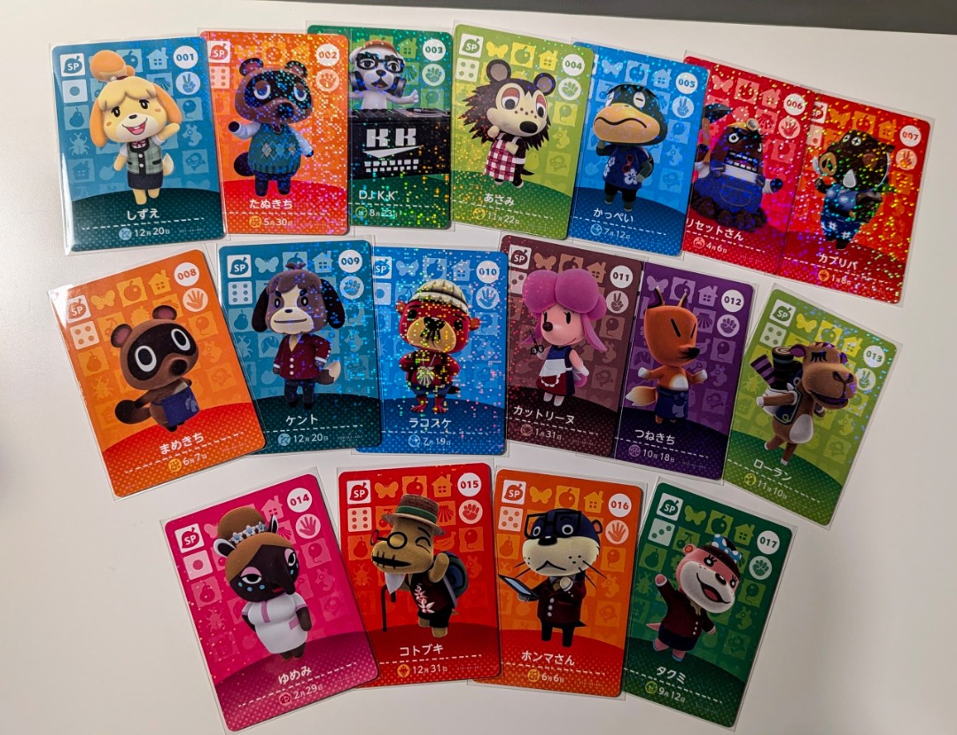 Complete SP Series 1 Animal Crossing Amiibo Cards, Hobbies & Toys, Toys ...