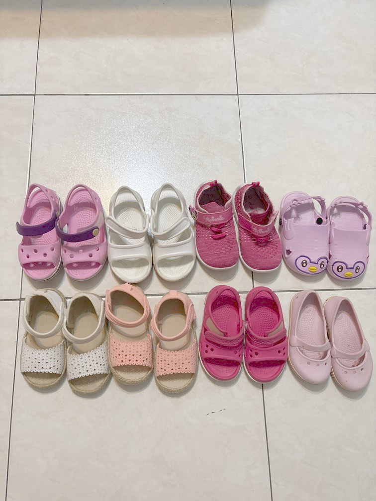 Next girls crocs store