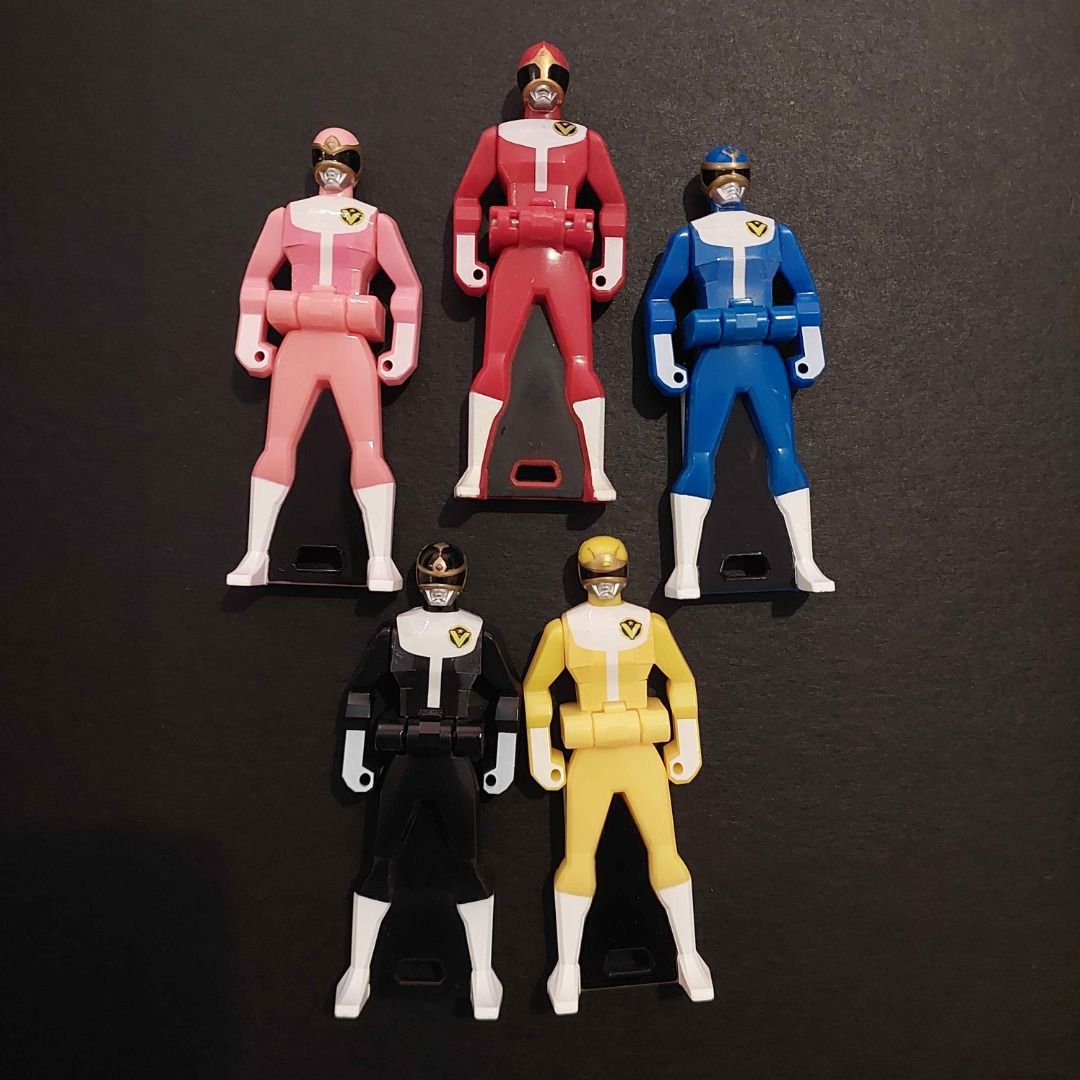 Dai Sentai Goggle V- Ranger Key Full Team Set (READ DESC), Hobbies ...