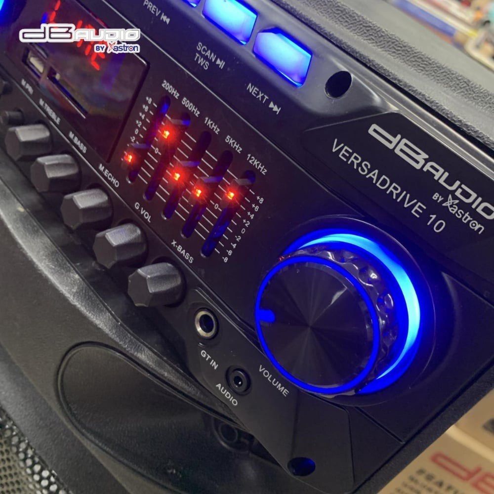DBaudio By Astron VERSADRIVE 10 1800W Wireless Bluetooth Rechargeable ...