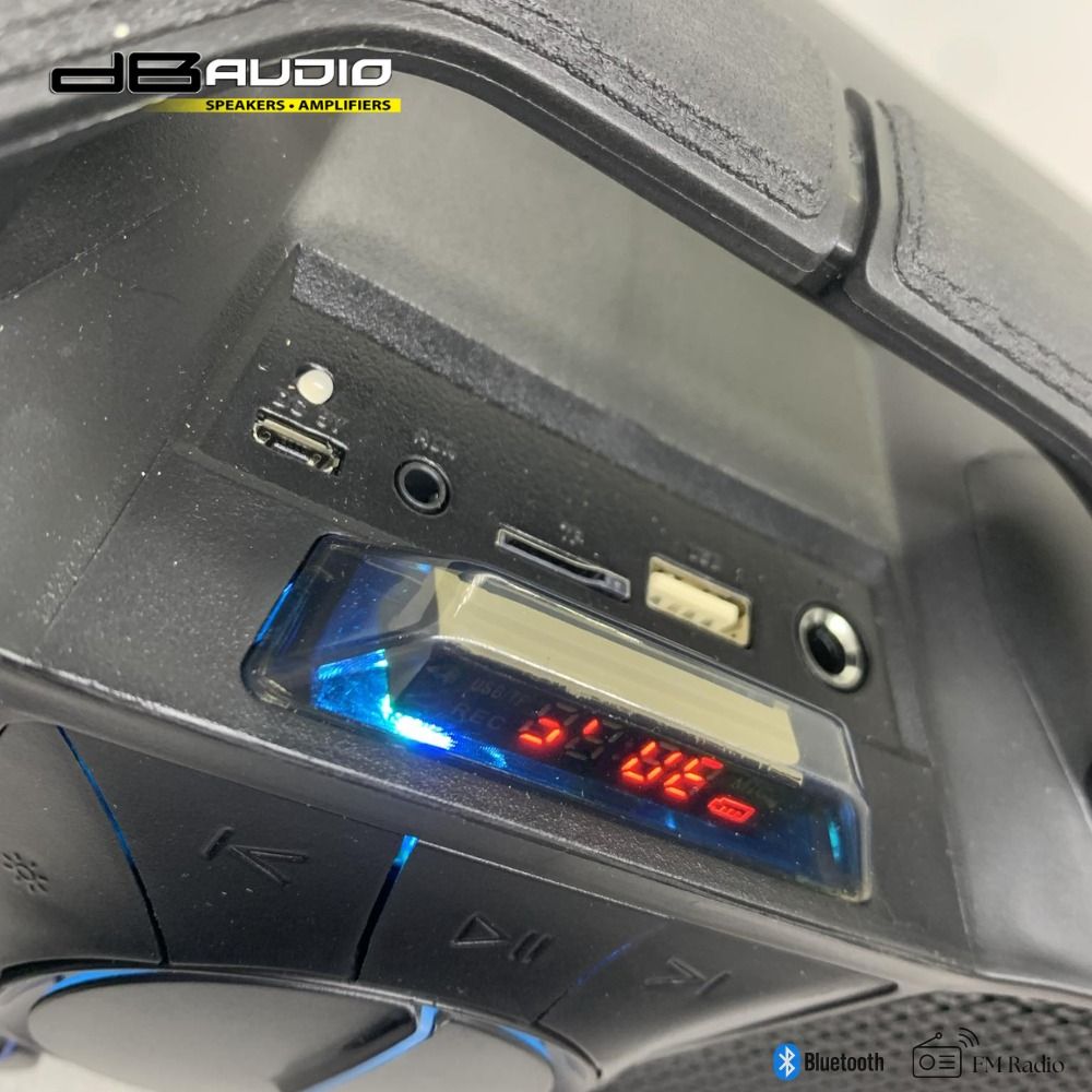 Dbaudio Techno Play Wireless Bluetooth / FM Radio/ AUX/USB/TF Card ...