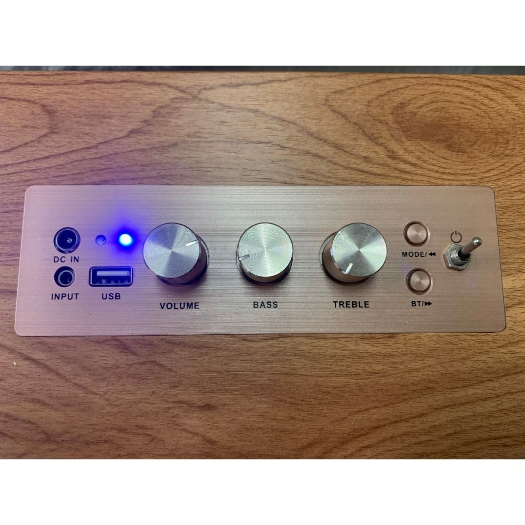 DBAudio Wireless Bluetooth Boombox Studio Aesthetic Wood Design With ...