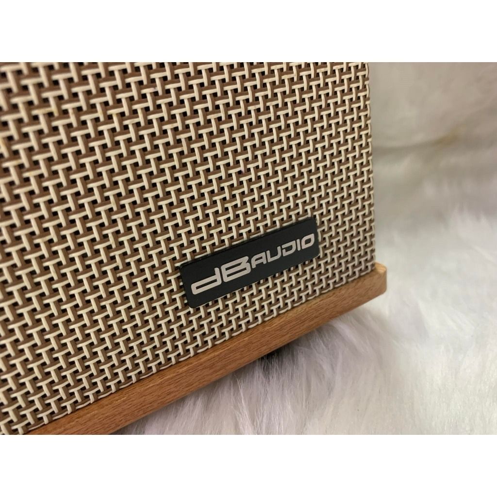 DBAudio Wireless Bluetooth Boombox Studio Aesthetic Wood Design With ...