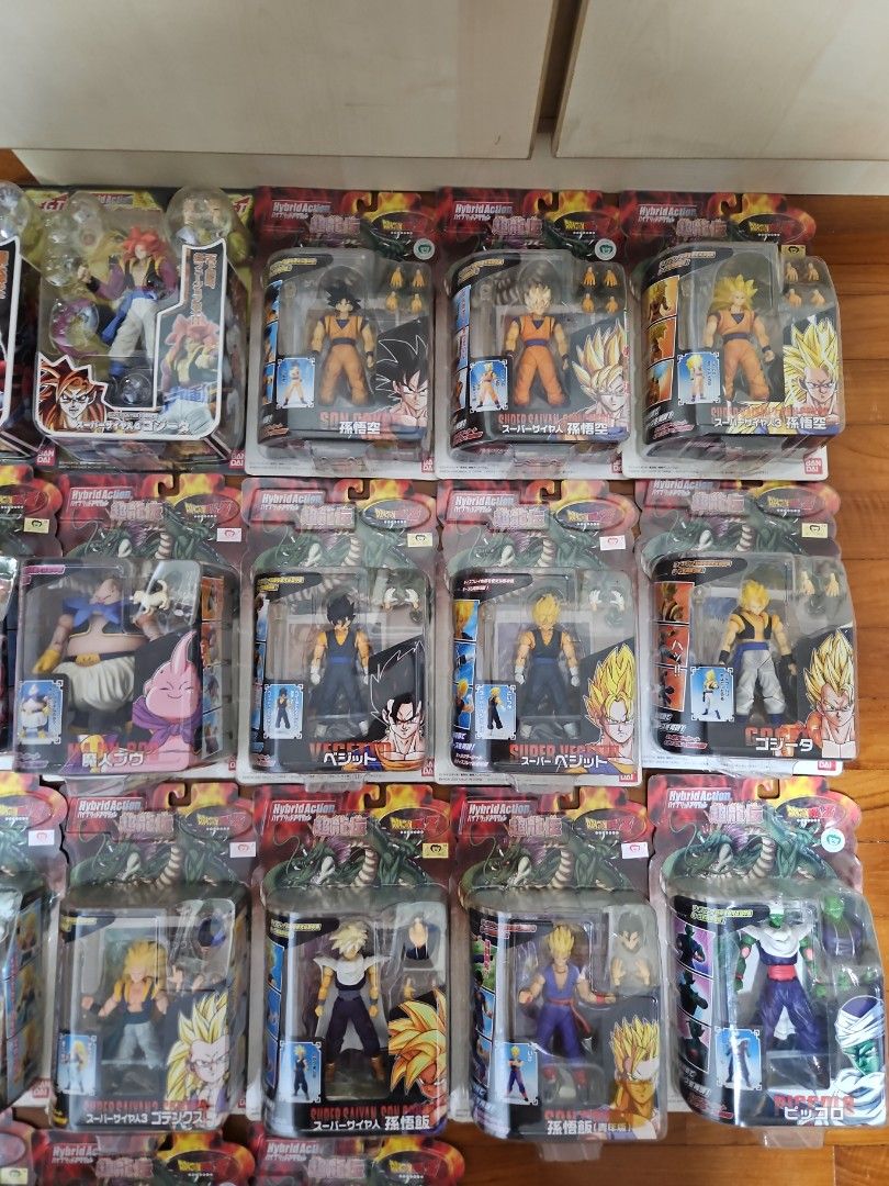 Dragon ball Dragonball Hybrid Action Figures Full And Complete Set ...