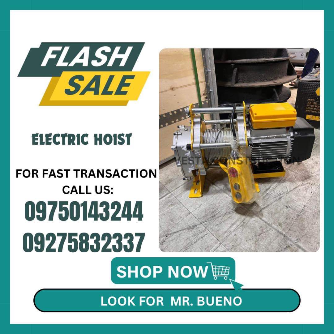 Electric Hoist, Commercial & Industrial, Construction & Building ...