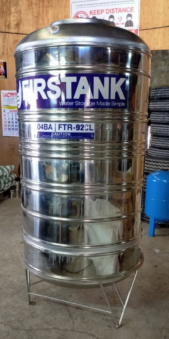 Firstank 920L Stainless Steel Water Storage Tank, Commercial & Industrial, Construction ...