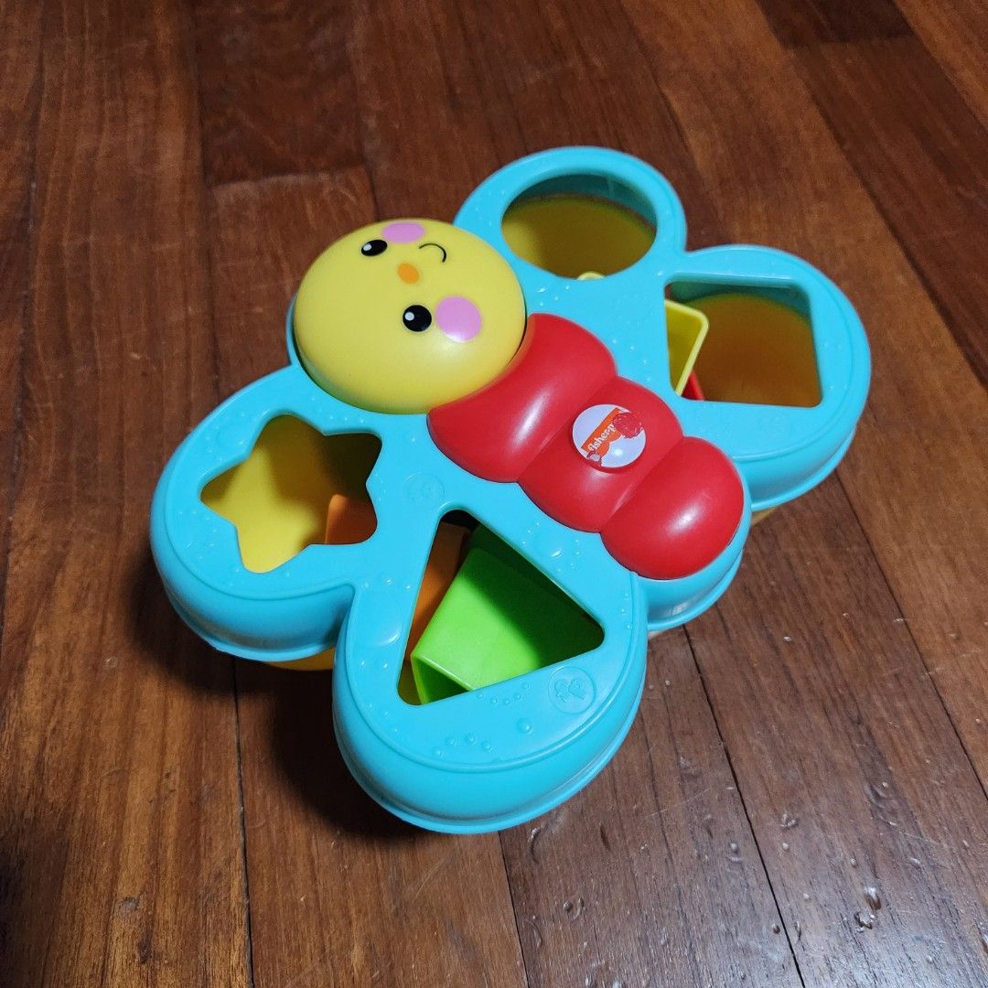 Fisher Price Butterfly Shape Sorter, Babies & Kids, Infant Playtime on ...