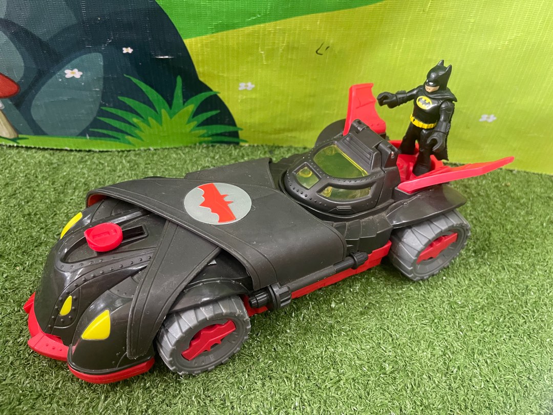 Fisher-Price Imaginext DC Super Friends Ninja Armor Batmobile, Hobbies ...