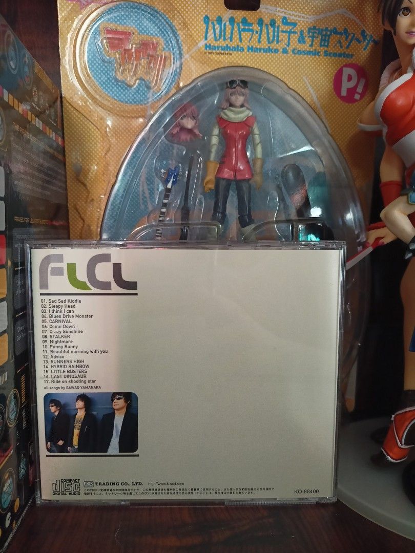 Flcl Fooly Cooly Figure+Soundtrack, Hobbies & Toys, Toys & Games on ...
