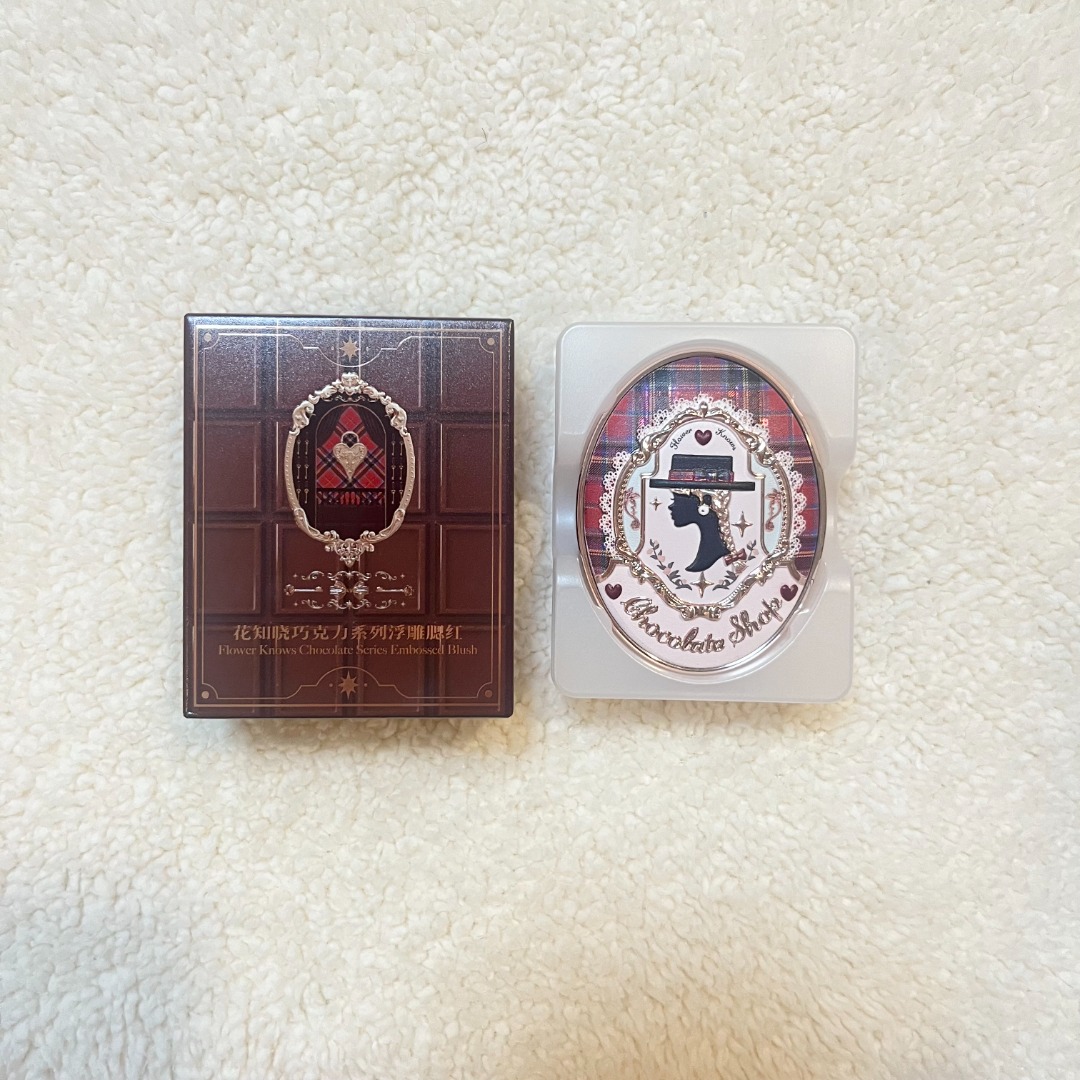 Flower Knows Chocolate Wonder-Shop Embossed Blush, Beauty & Personal ...
