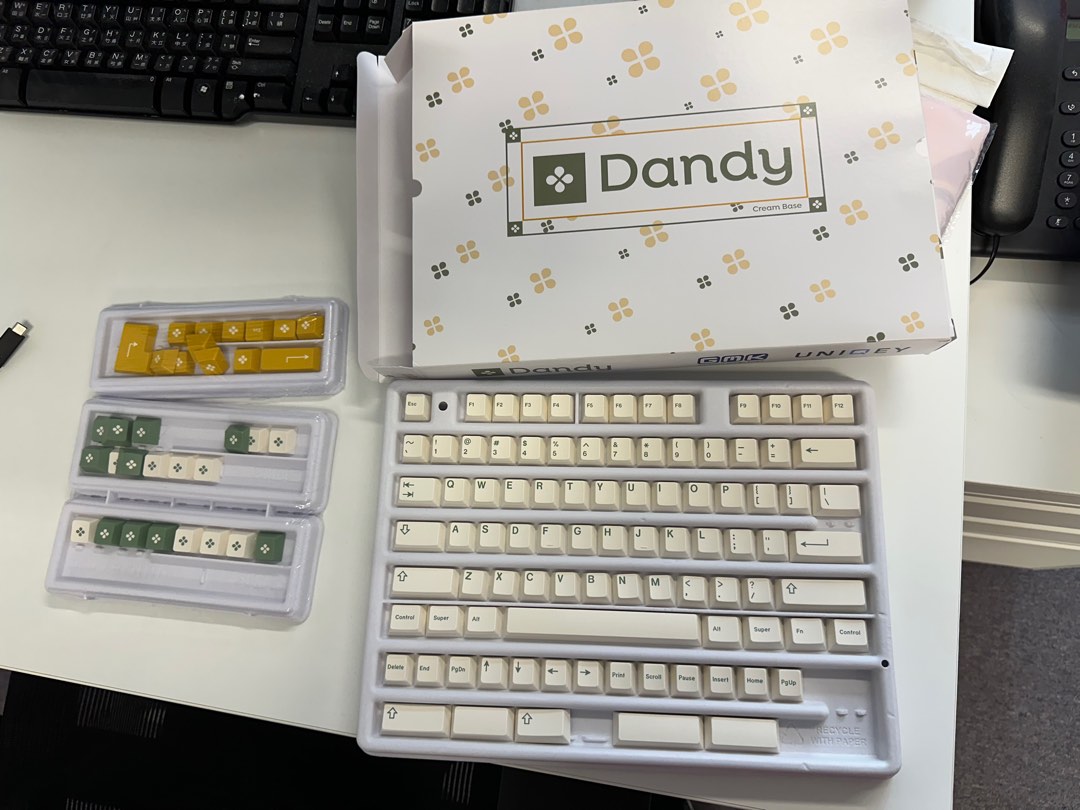 GMK Dandy Cream R1 Bundle, 電腦＆科技, 電腦周邊及配件, 電腦鍵盤及相關產品 - Carousell