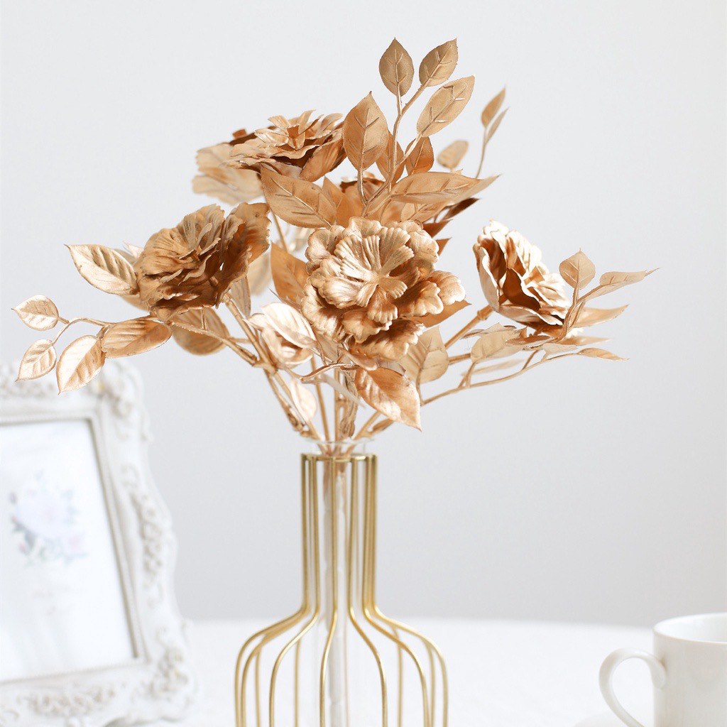 Golden Flowers, Furniture & Home Living, Home Decor Accessories ...